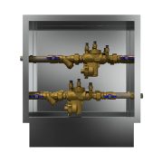 Backflow in Stainless Steel Recessed Cabinets – RMC Reliance Valves